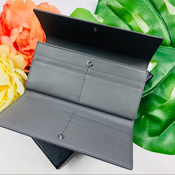 MCM | Bags | Sale Mcm Grey Large Wallet Trifold New | Poshmark